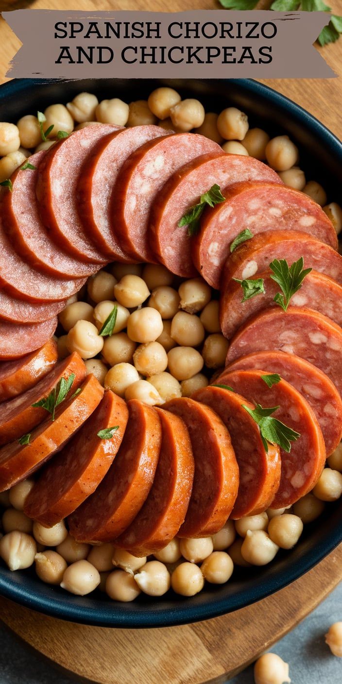 Spanish Chorizo and Chickpeas Recipe