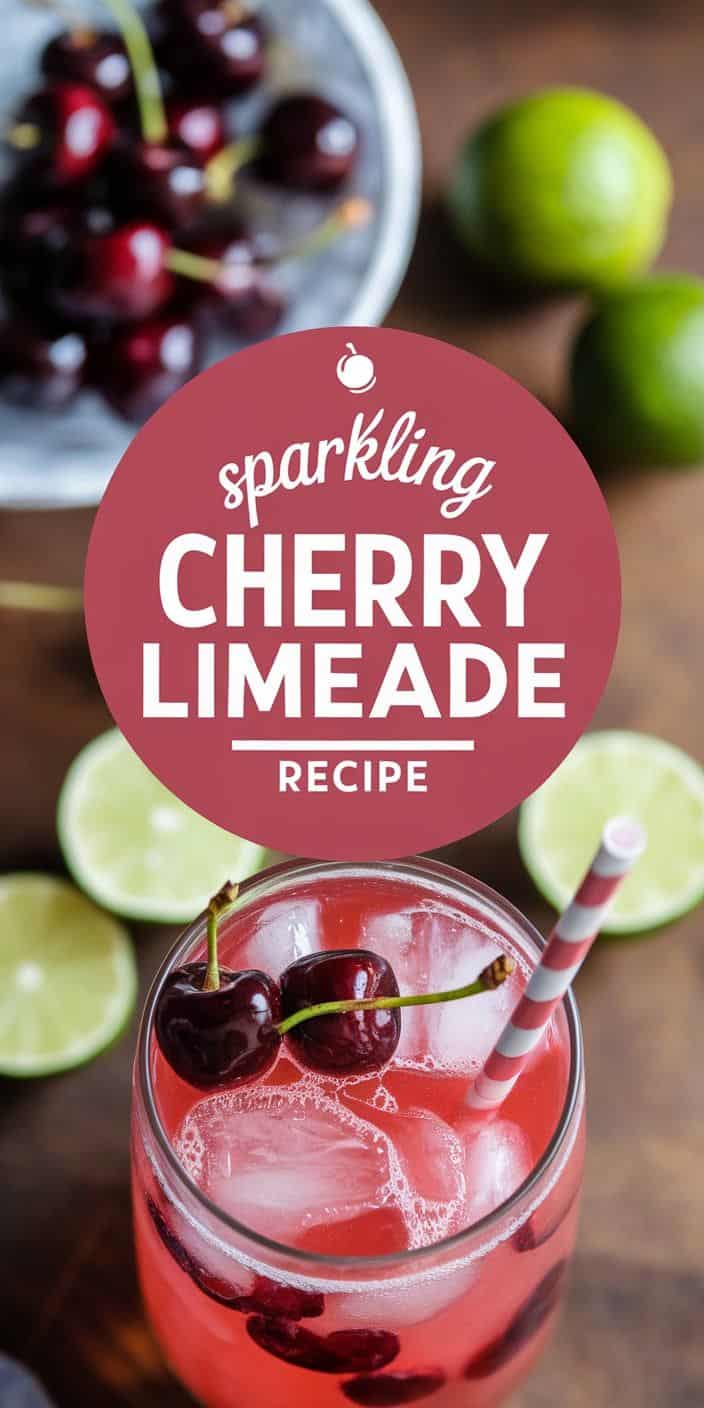 Sparkling Cherry Limeade Recipe