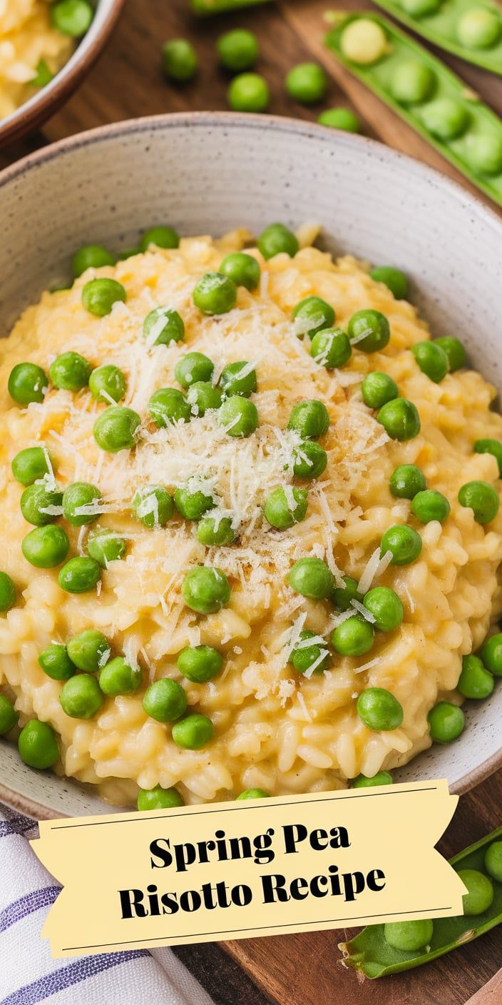 Spring Pea Risotto Recipe