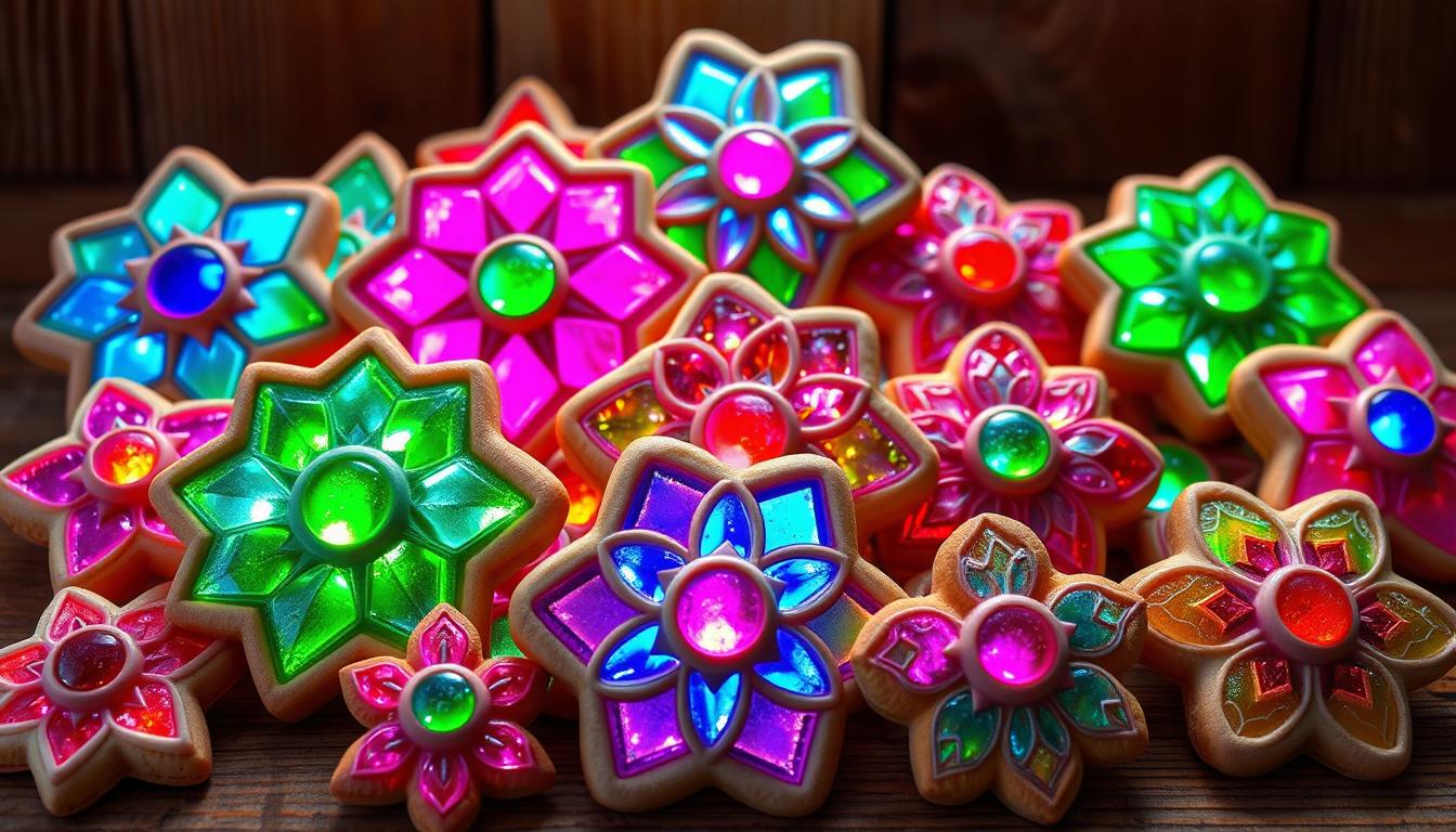 Stained Glass Window Cookies