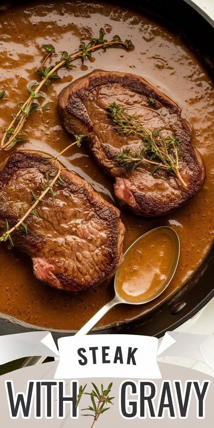 Steak with Gravy