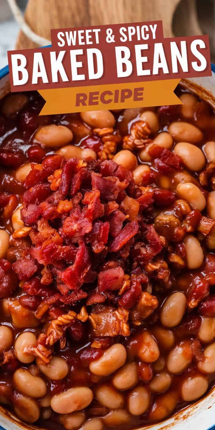 Sweet & Spicy Baked Beans Recipe