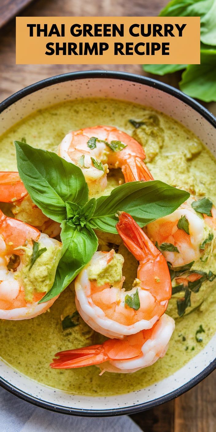 Thai Green Curry Shrimp Recipe