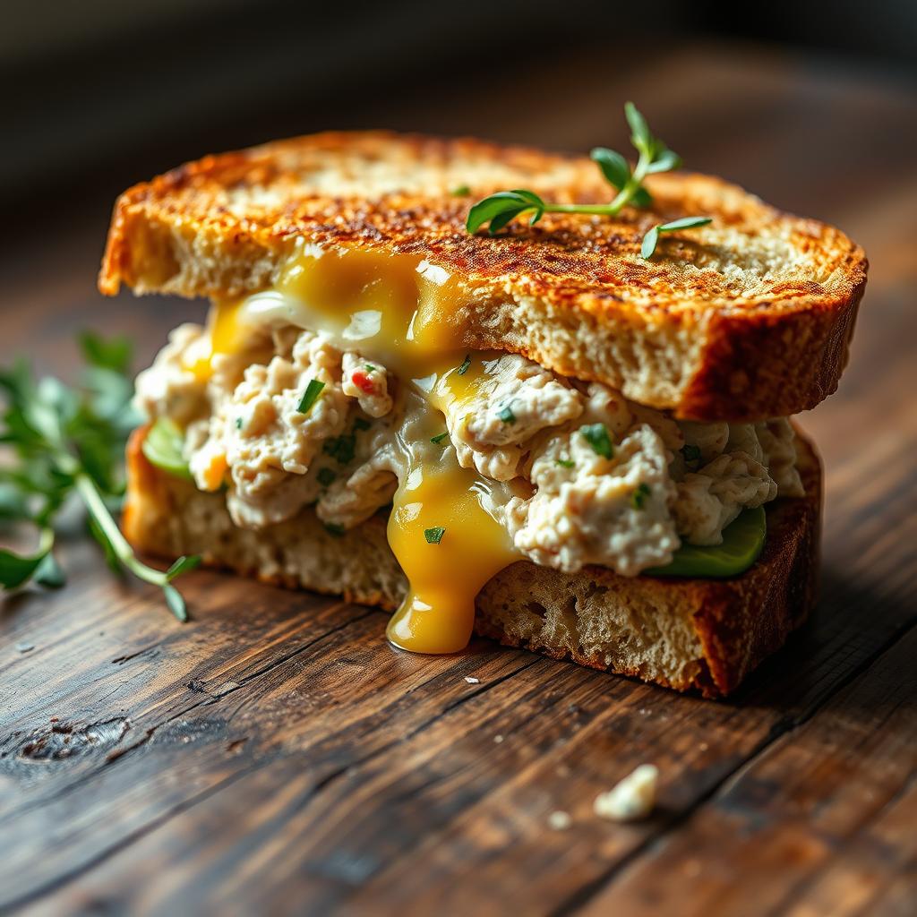 Tuna Melt on Rye Recipe
