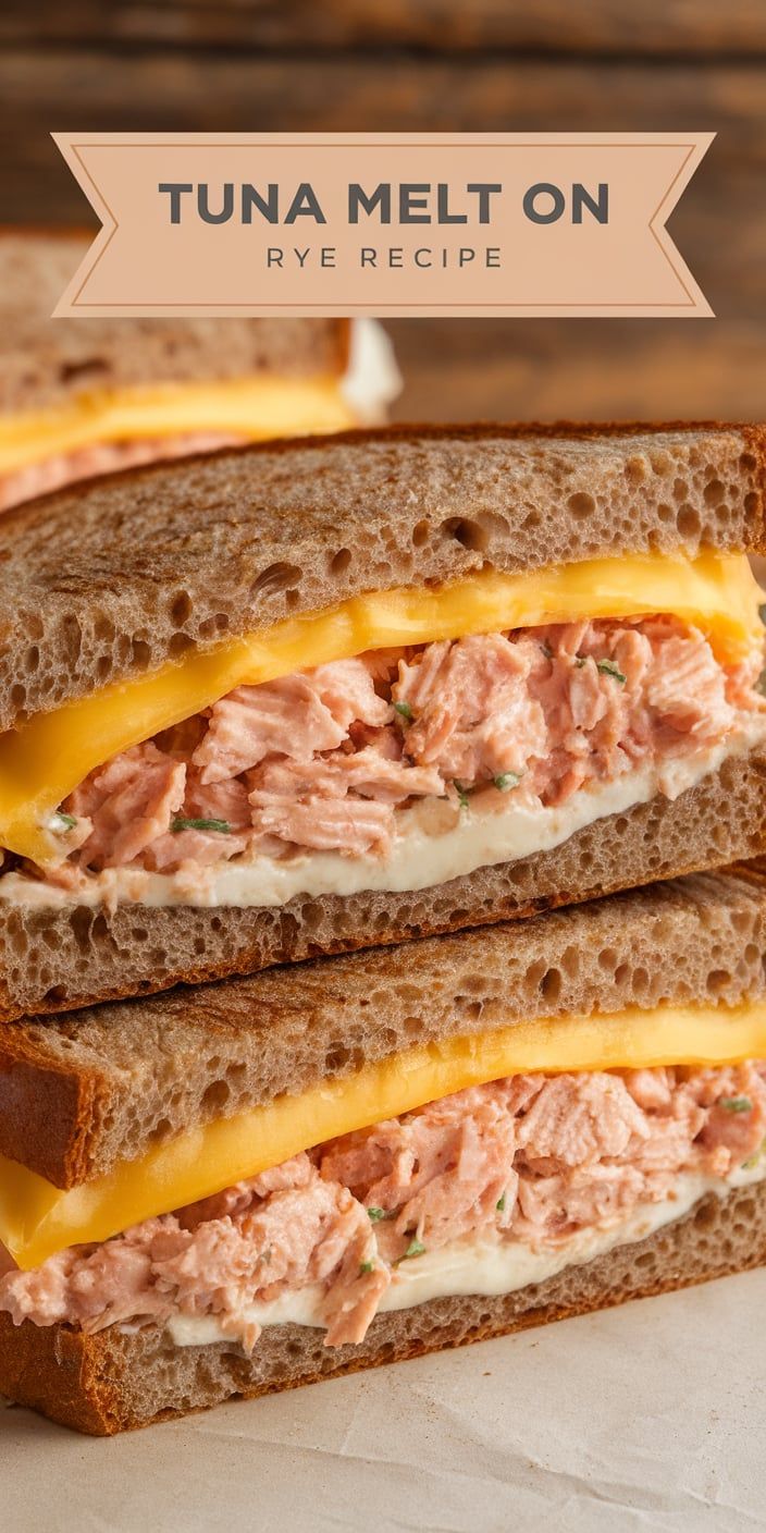 Tuna Melt on Rye Recipe