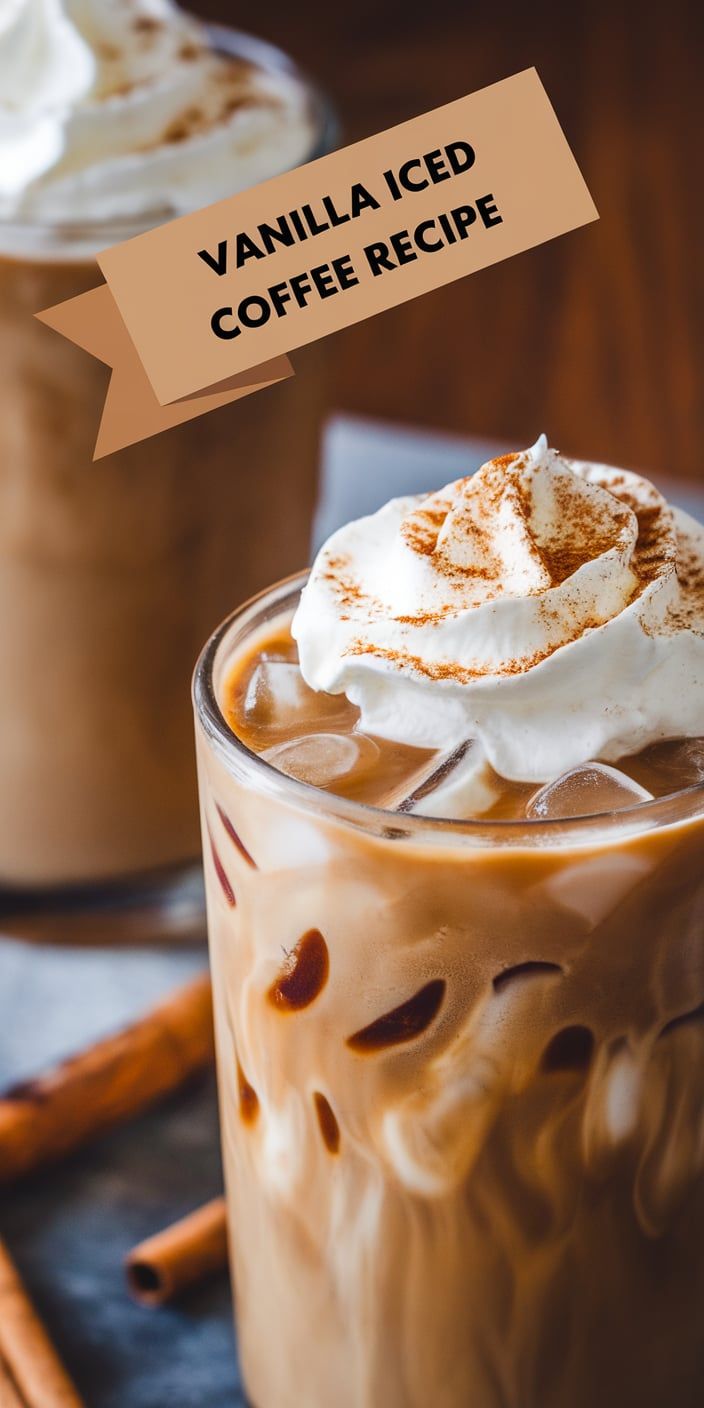Vanilla Iced Coffee Recipe
