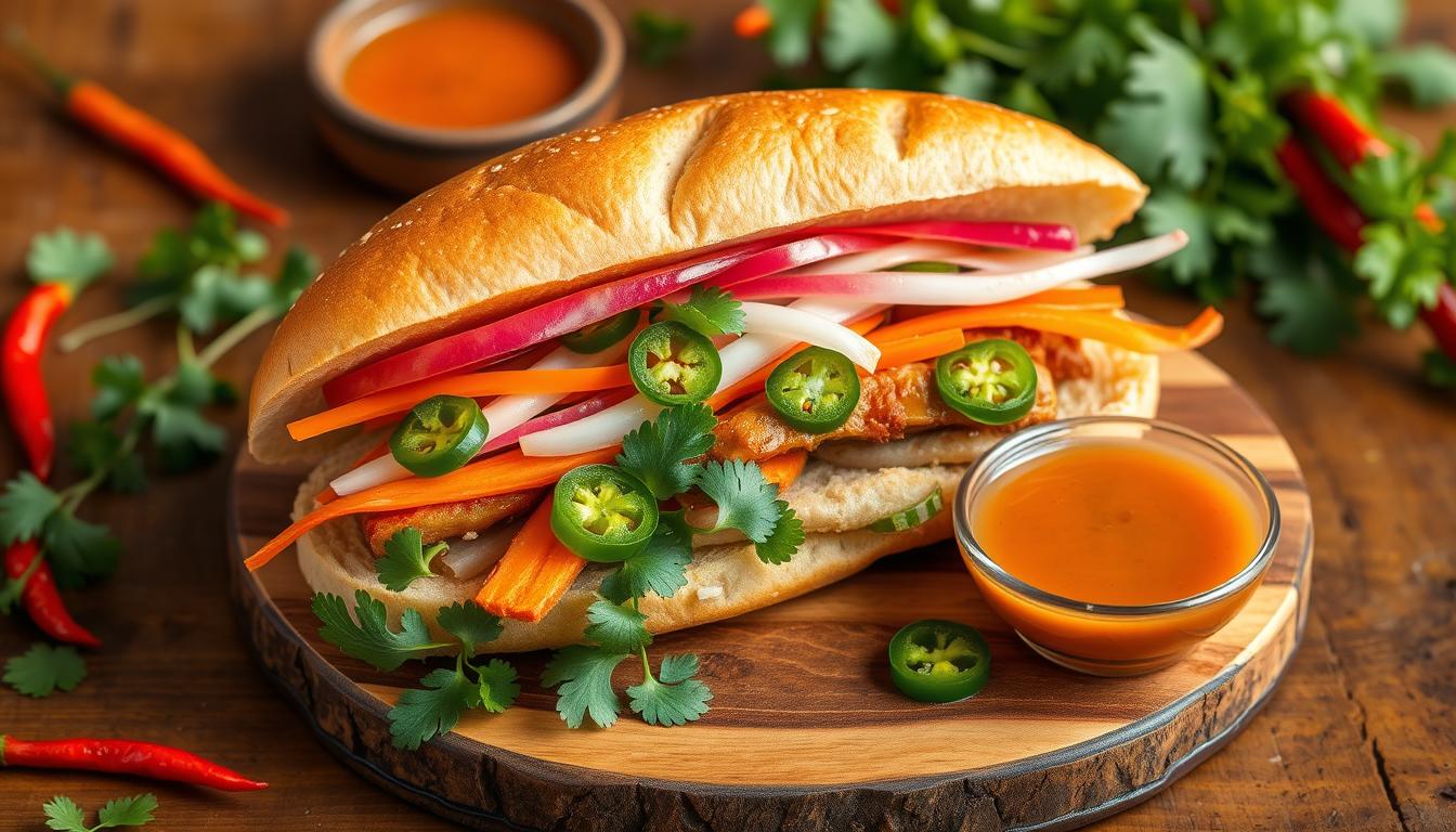 Vietnamese Banh Mi Sandwich Recipe