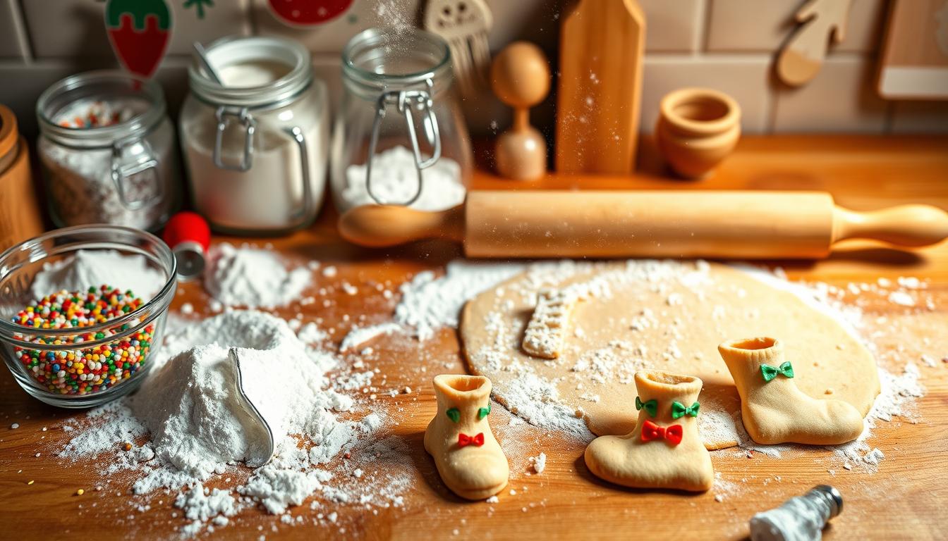 Elf Boot Sugar Cookies Recipe