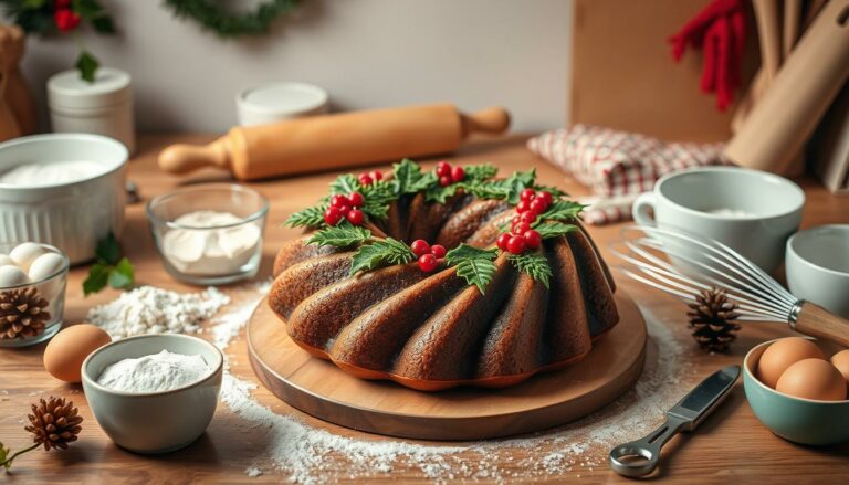 Christmas Wreath Bundt Cake