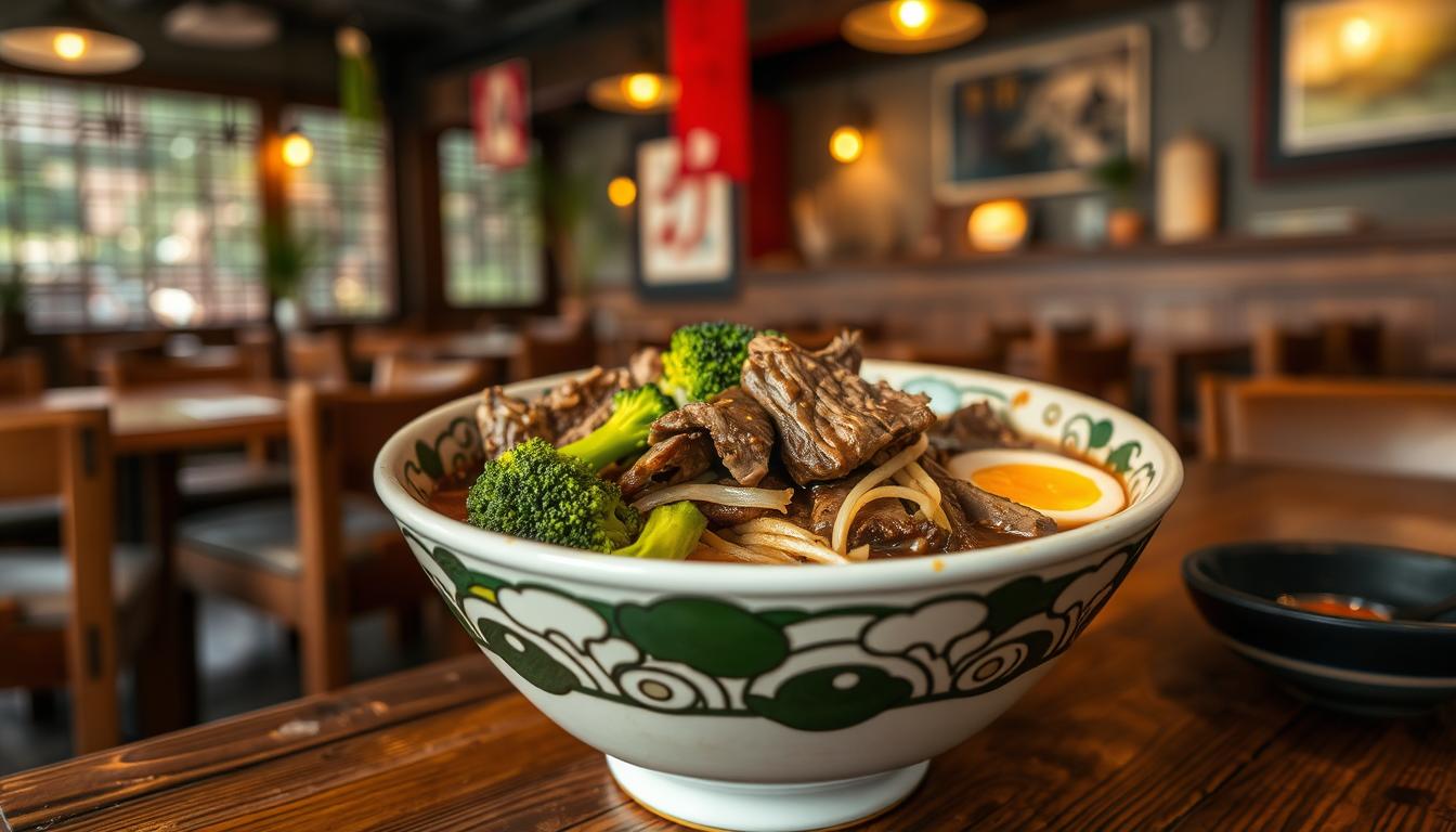 Beef and Broccoli Ramen