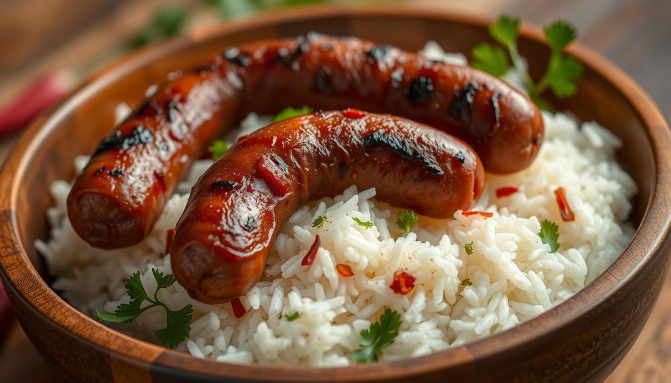 Sausage and Rice