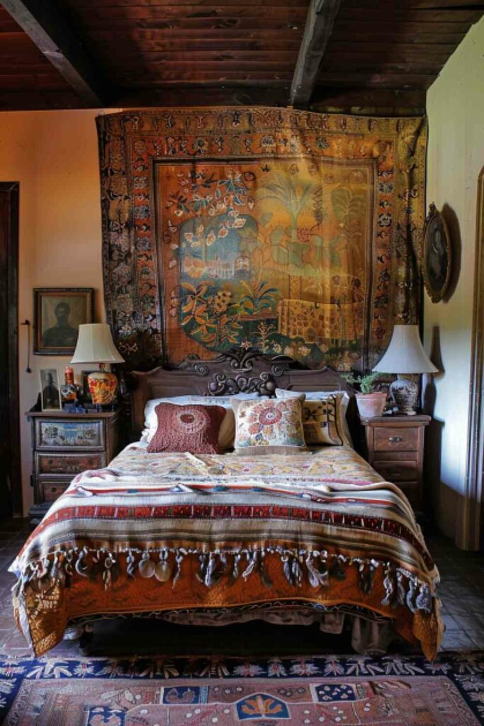 25 Boho Inspired Bedroom Wall Decor Ideas
