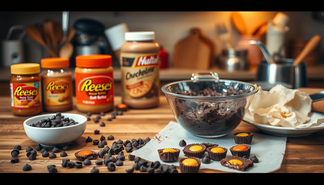 Reese’s Peanut Butter Cup Brownies