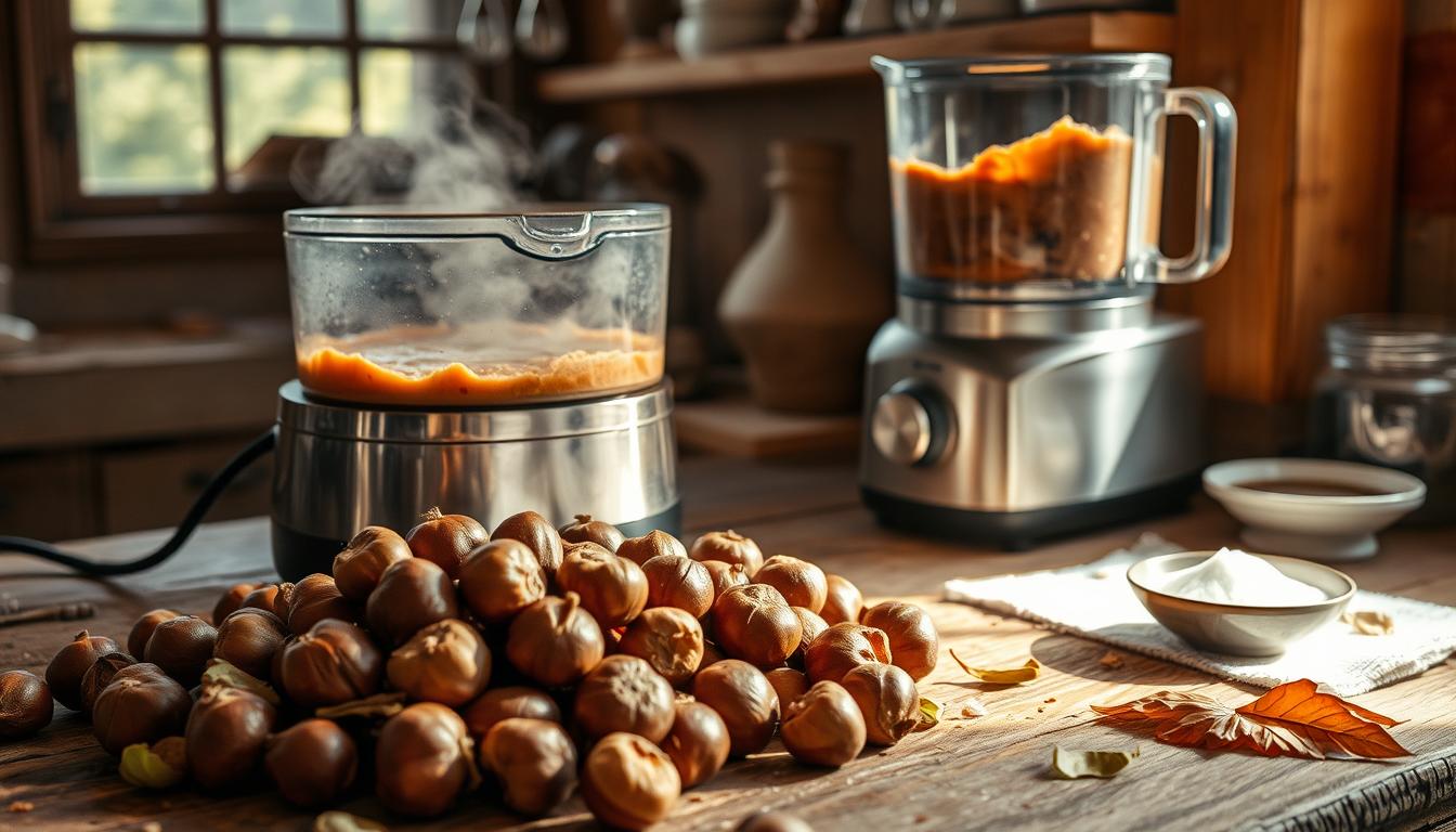 Chestnut Mont Blanc Recipe