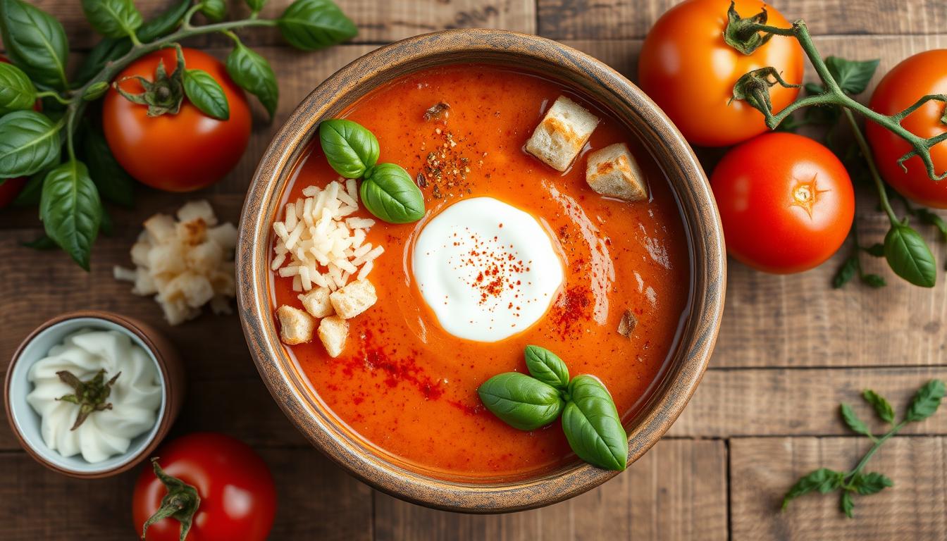 Creamy Tomato Soup Crockpot Recipe