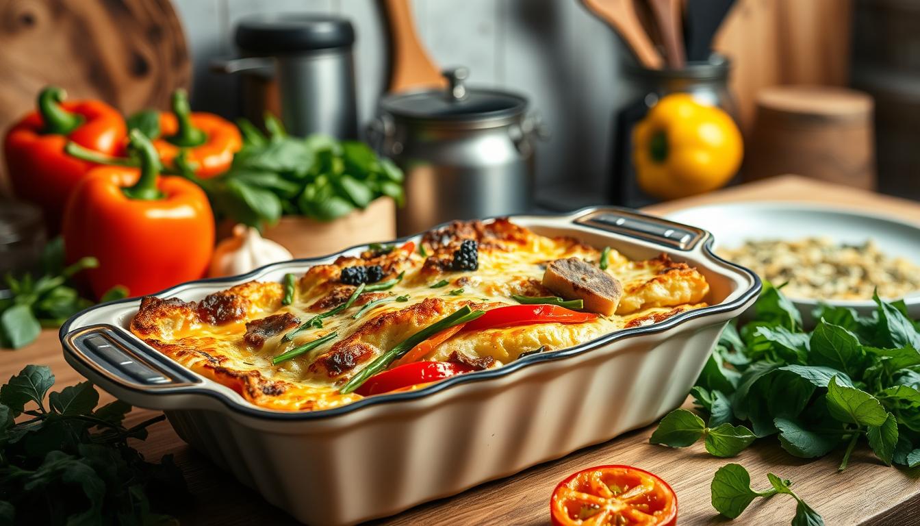 Breakfast-for-Dinner Strata Recipe
