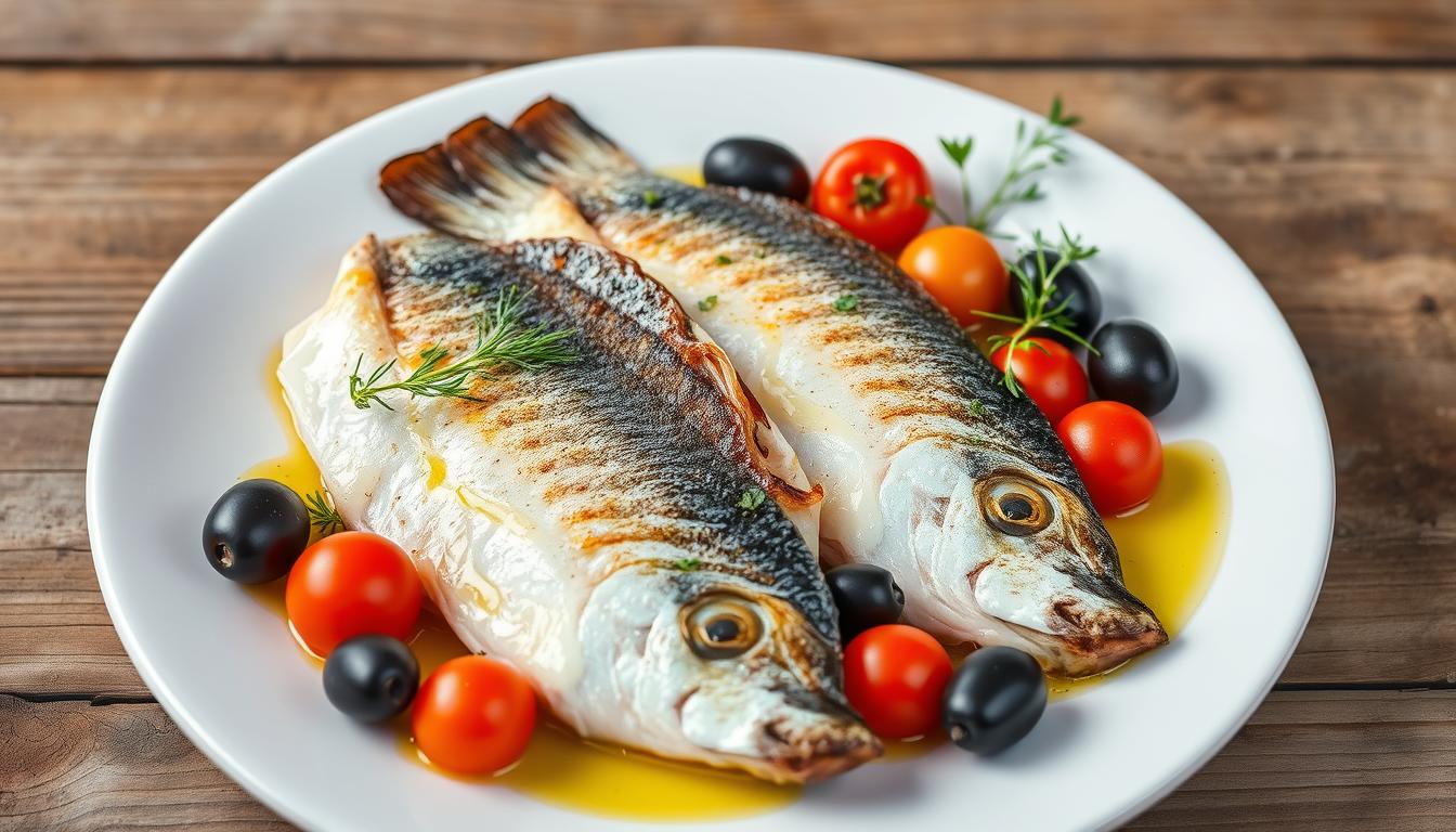 Baked Grouper with Tomatoes and Olives Recipe