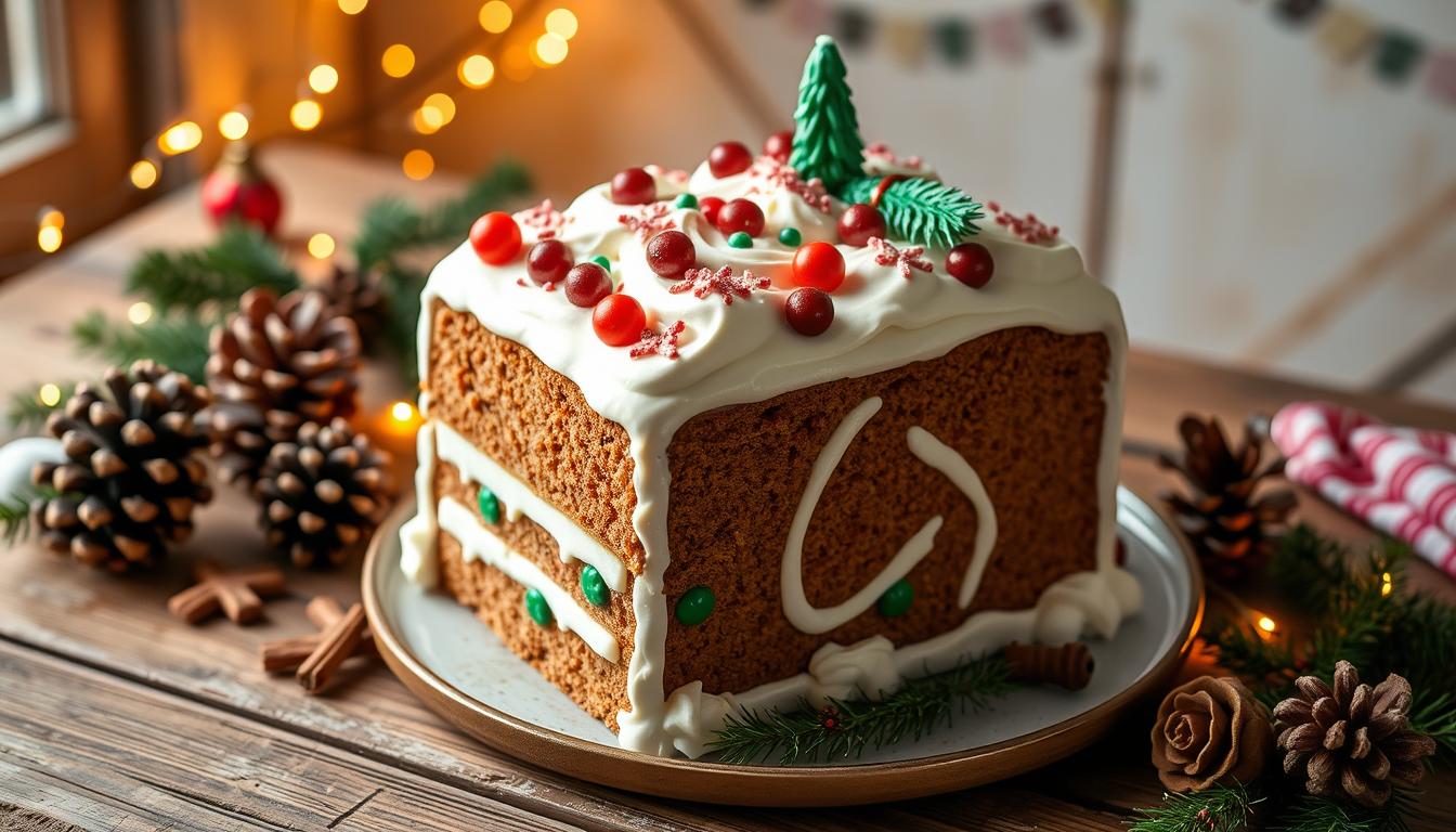 Gingerbread Icebox Cake