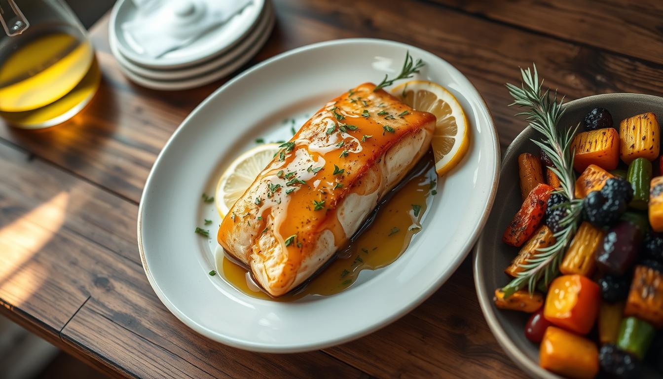 Honey Glazed Salmon