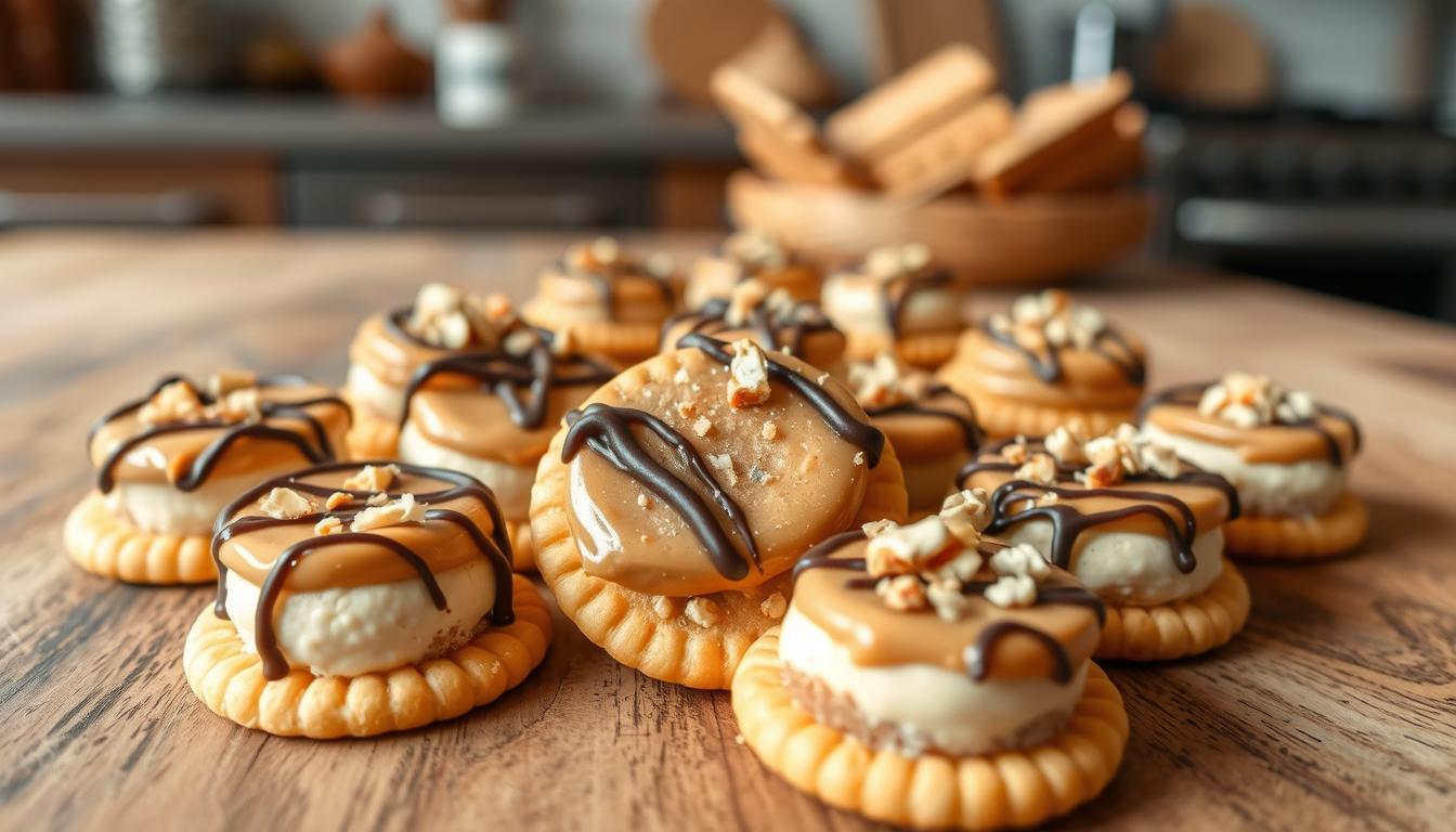 Ritz Peanut Butter Cheesecake Bites