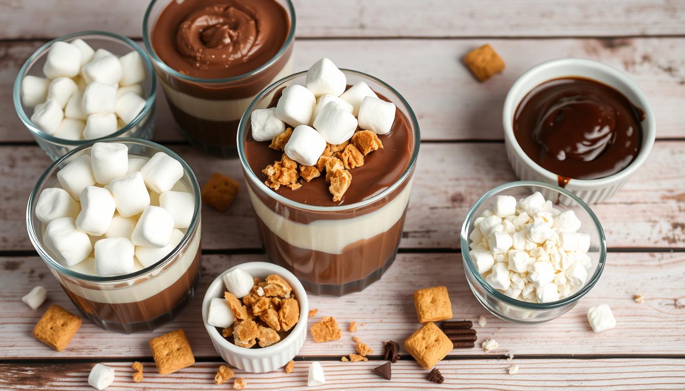 Moon Pie Pudding Cups