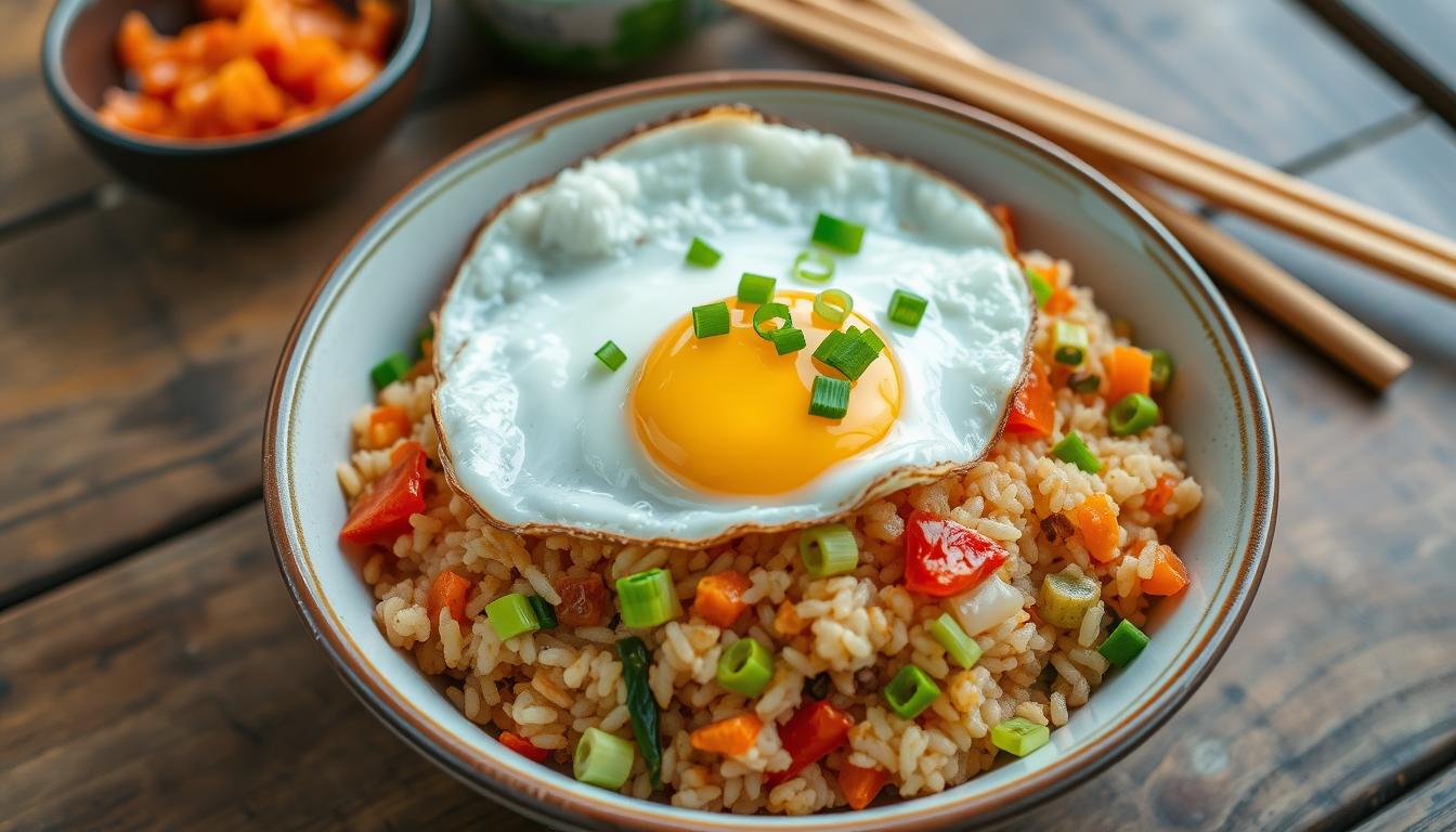 Korean Kimchi Fried Rice Recipe
