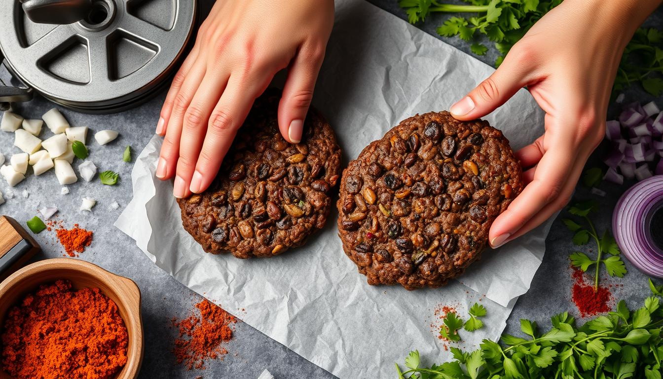 Spicy Black Bean Burgers Recipe