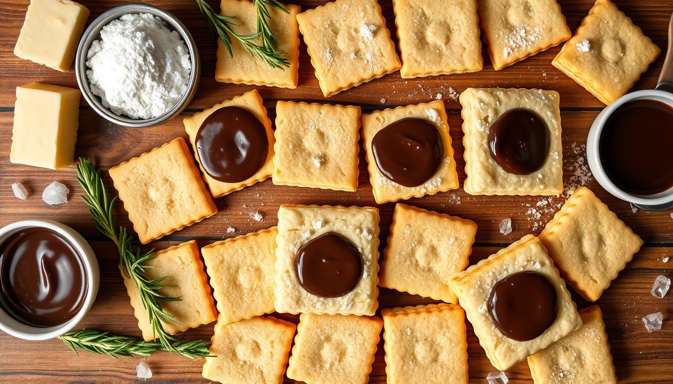 Chocolate-Dipped Shortbread