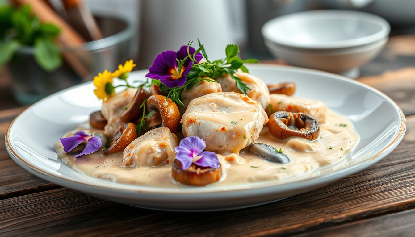 Creamy Chicken and Mushroom Recipe