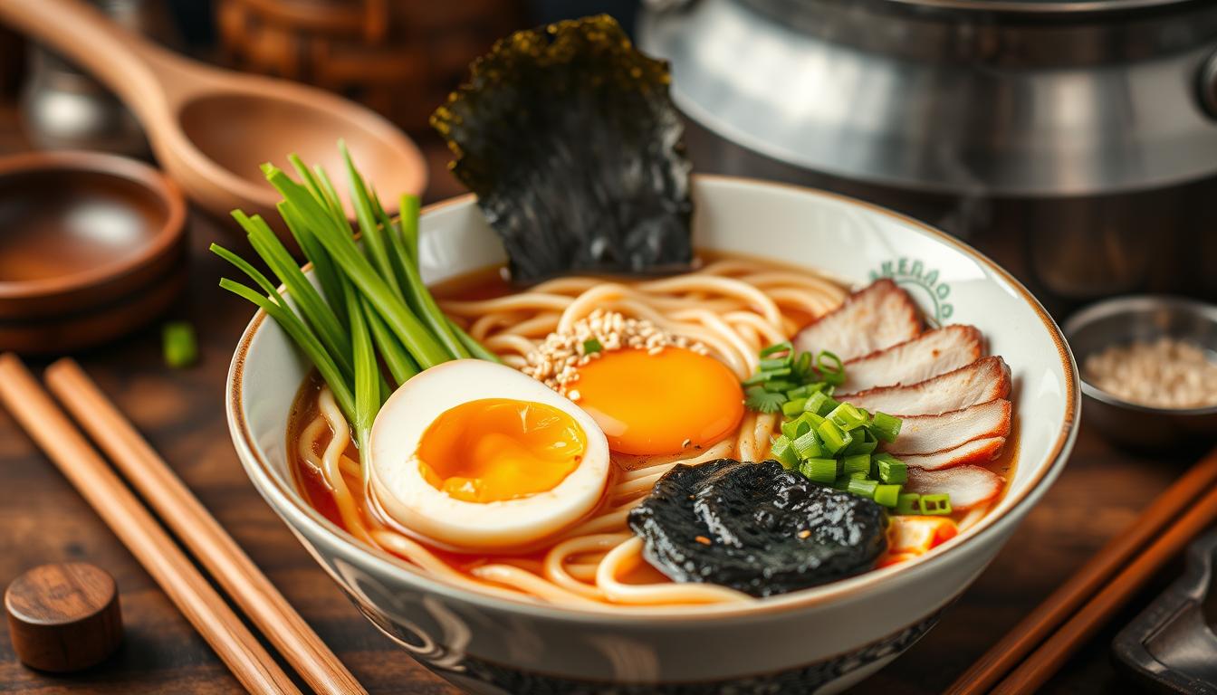 Ramen Bowl with Soft-Boiled Egg Recipe