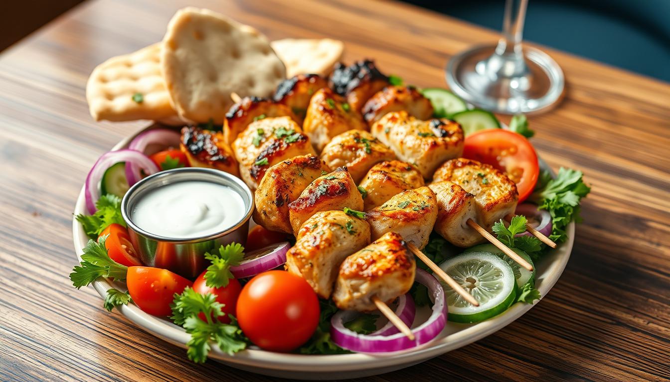 Easy Chicken Souvlaki Recipe