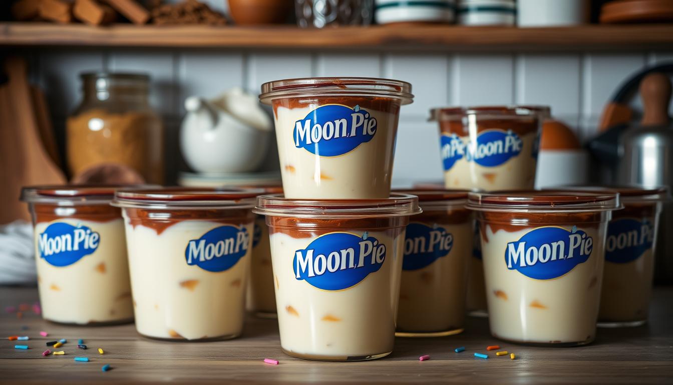 Moon Pie Pudding Cups