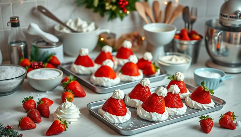 Santa’s Strawberry Hats Recipe
