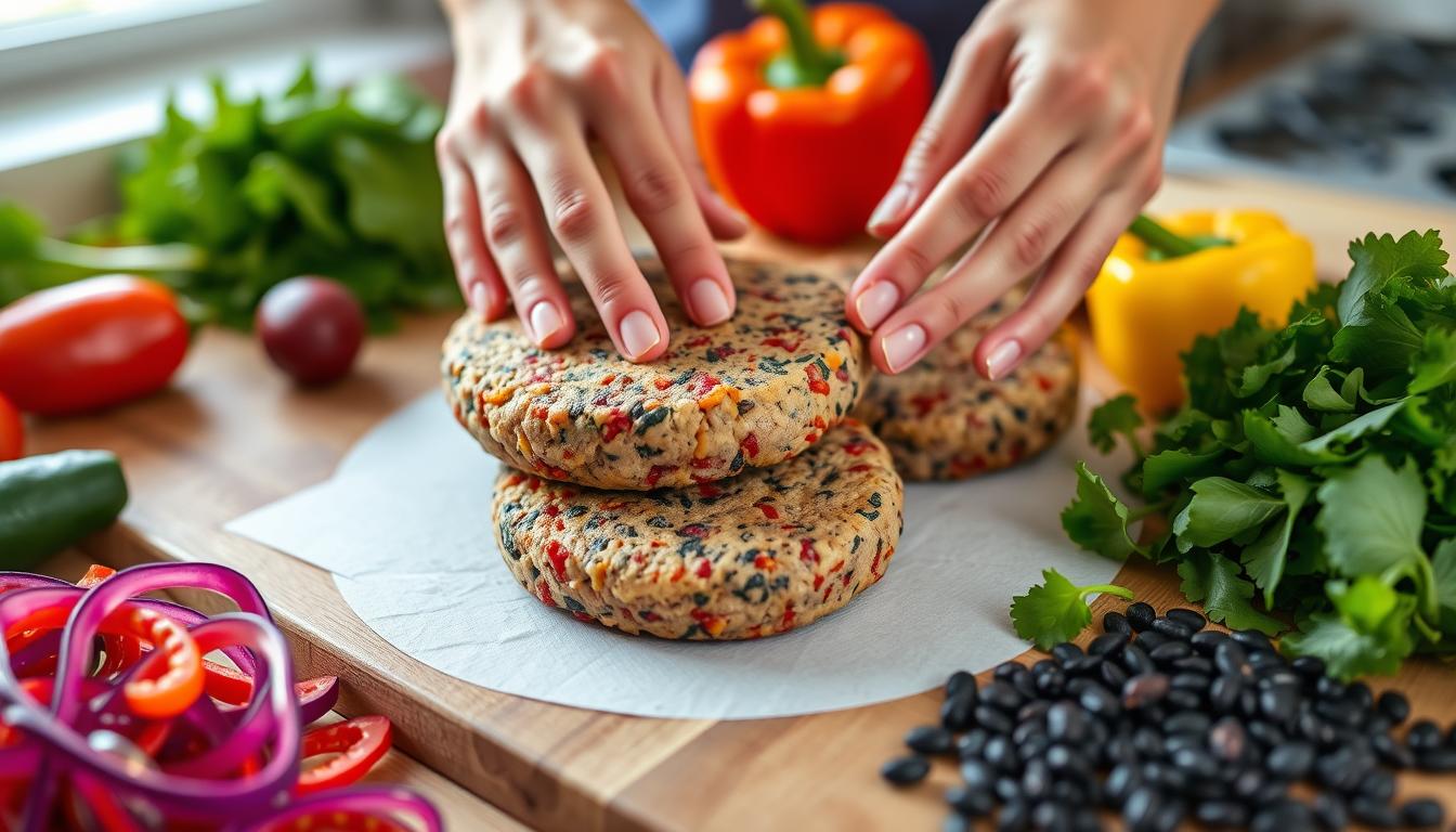 Easy Veggie Burgers Recipe